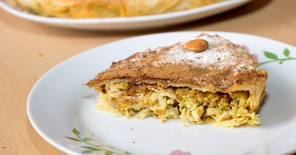 Pastilla Marocaine au Poulet et Amandes : Recette